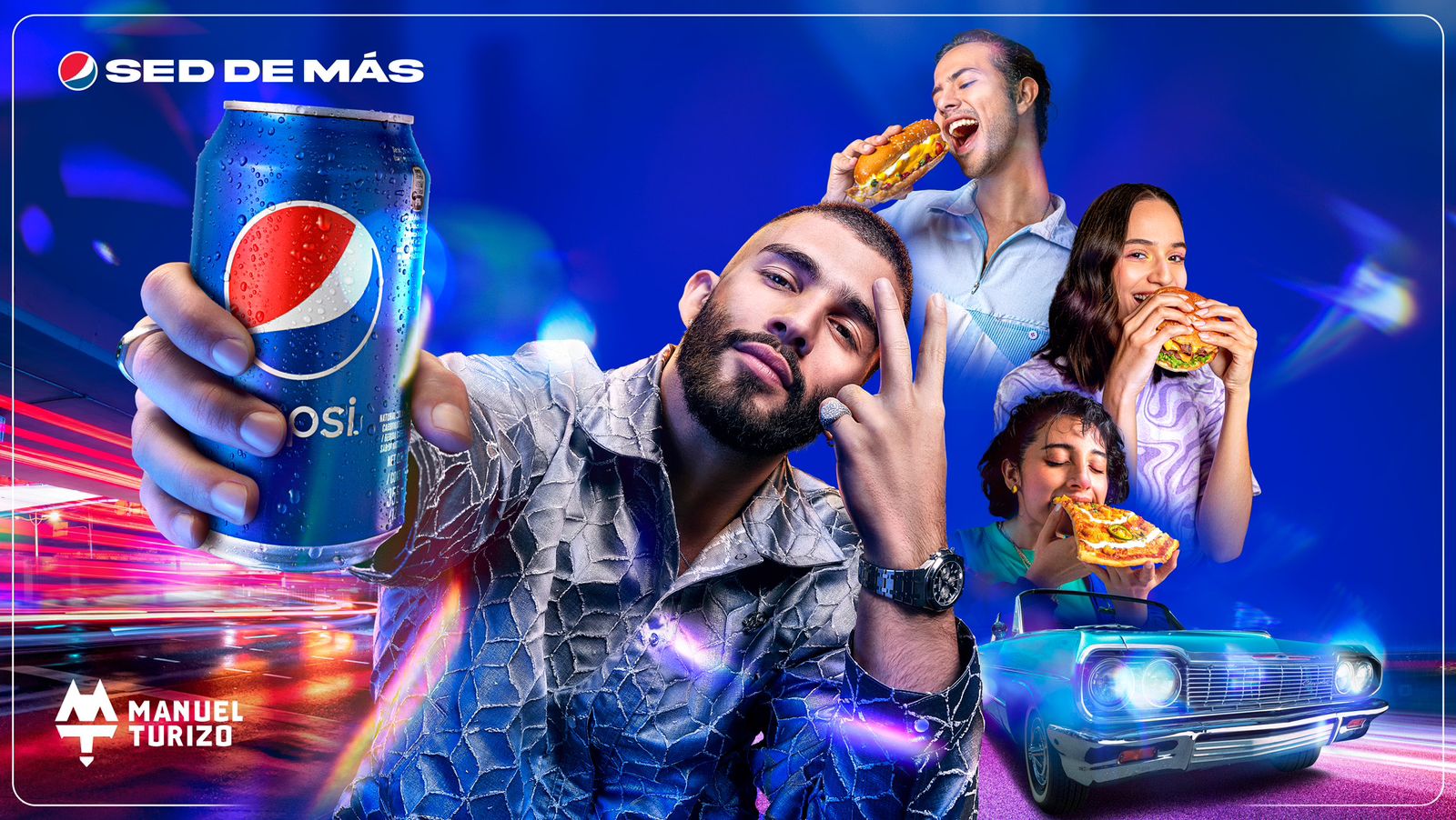 Pepsi impacta con su nueva campaña "Los Imperdibles de la Calle" con Manuel Turizo - El Universal SV