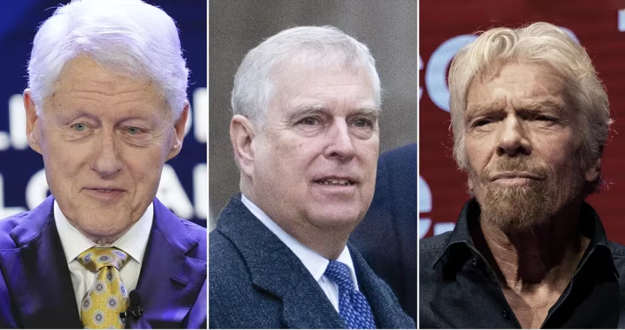 Jeffrey Epstein habría grabado en secreto a Bill Clinton, el príncipe ...